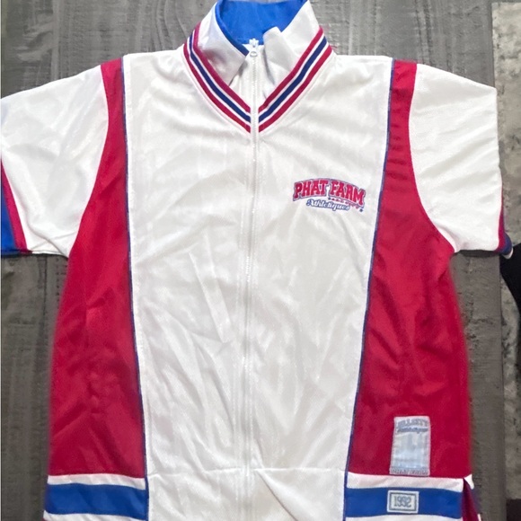 Phat Farm | Shirts | Vintage 92 Phat Farm Red White And Blue Sports ...